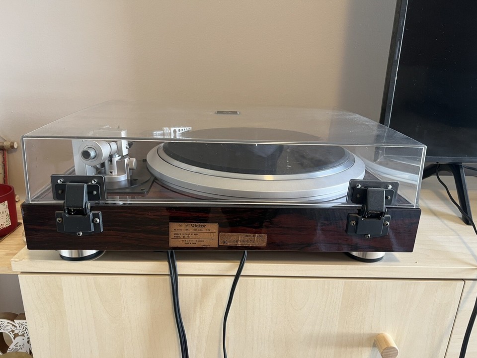 JVC QL-Y7 Direct Drive Turntable Electro Dynamic Servo Tonearm | eBay