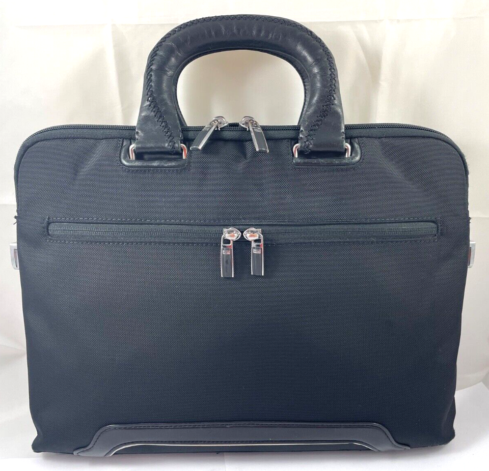 Tumi Arrive Seville Slim Briefcase Laptop Bag Ballistic Nylon 25612D ...