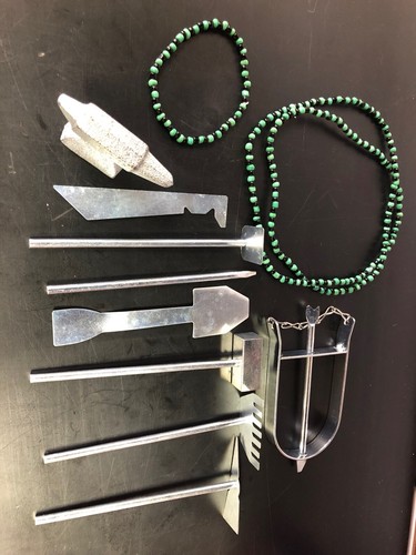 HERRAMIENTAS CON COLLAR E ILDE DE OGGUN TOOLS OGGUN HERRAMIENTA ...