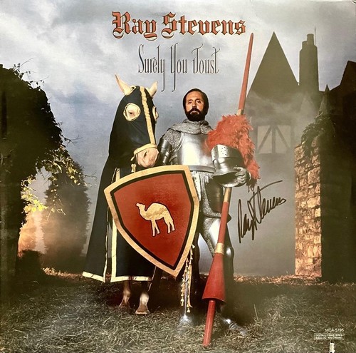 RAY STEVENS HAND SIGNED AUTOGRAPH /LP ALBUM "SURELY YOU JOUST" | eBay