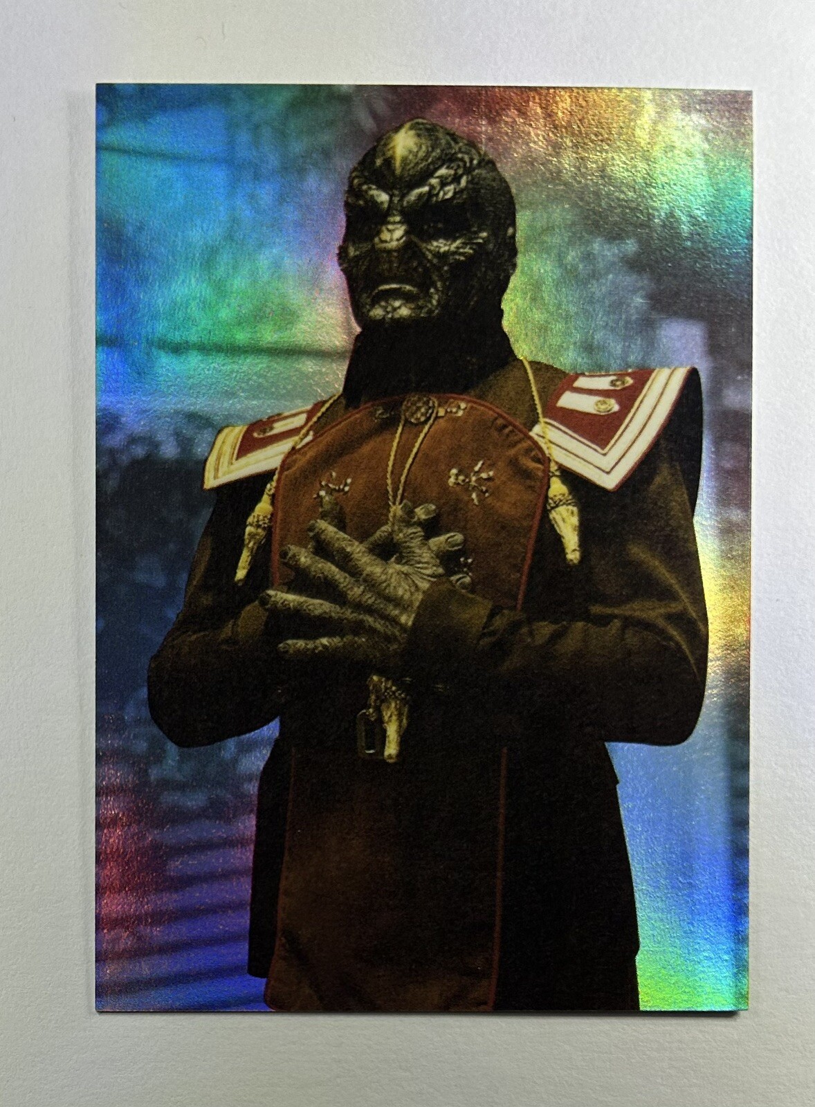 BABYLON 5 1995 FLEER SKYBOX ULTRA PRISMATIC FOIL INSERT CARD PF1 1 OF 8 ...