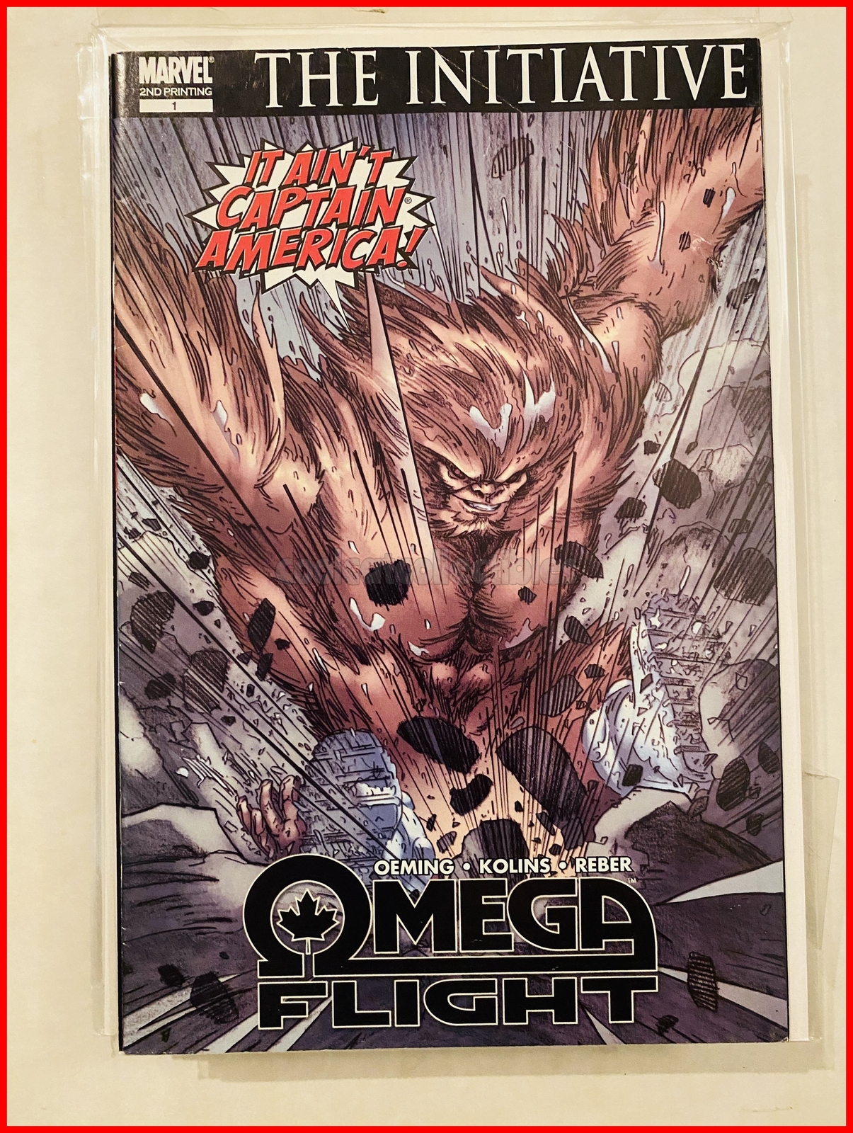 Marvel Comics - Omega Flight #1 2nd Printing - 2007-04-04 | eBay