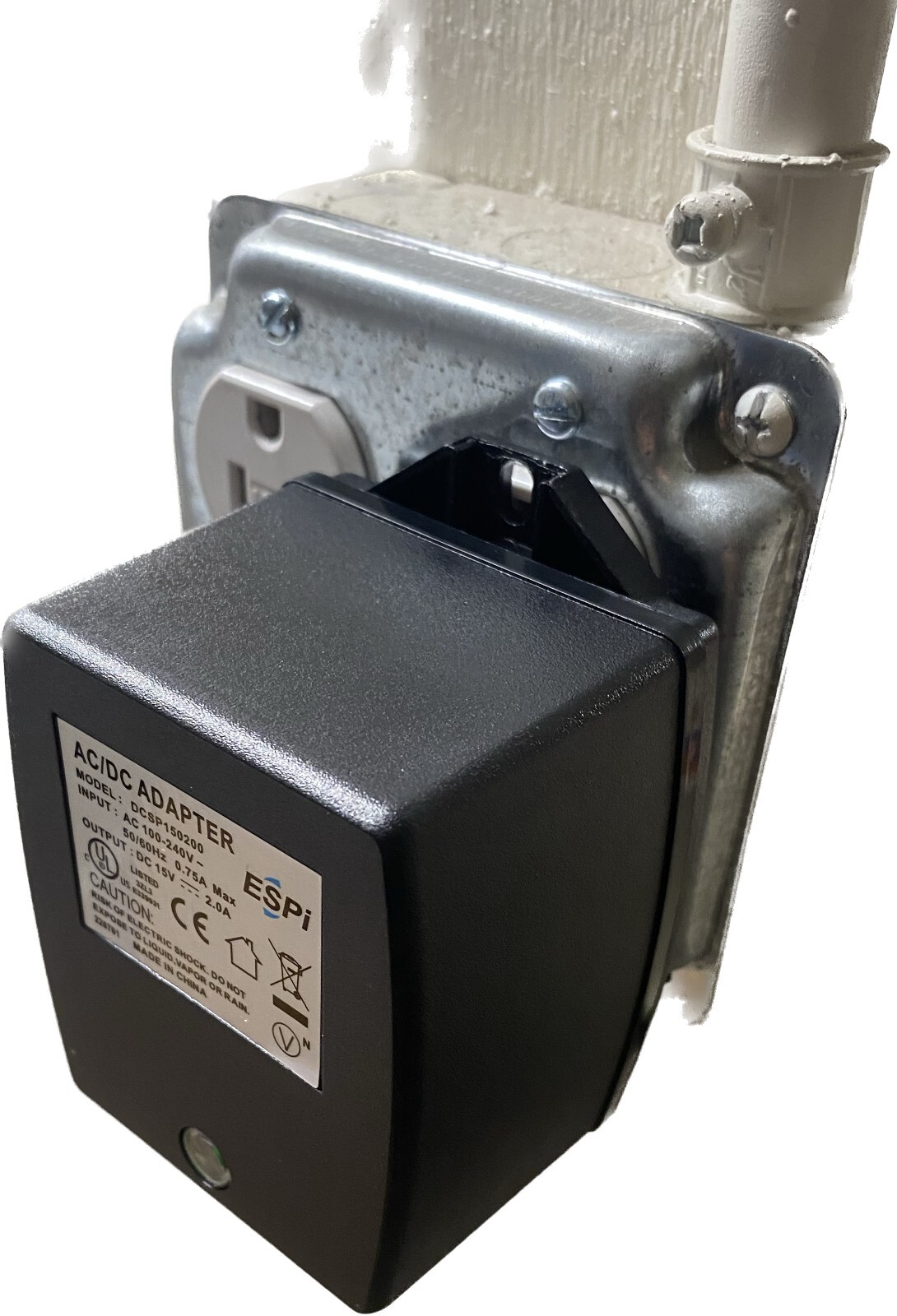 15v AC TO DC switching power supply. 2.0A 30W max output. | eBay
