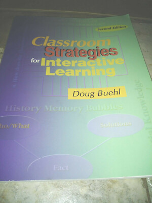 Classroom Strategies for Interactive Learning Second Edition 2001 | eBay