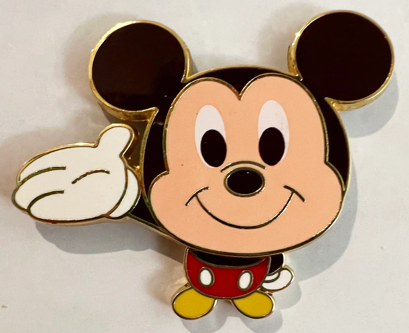 Mickey Mouse Bobblehead Big Head JDS Japan Disney Pin S02 | eBay