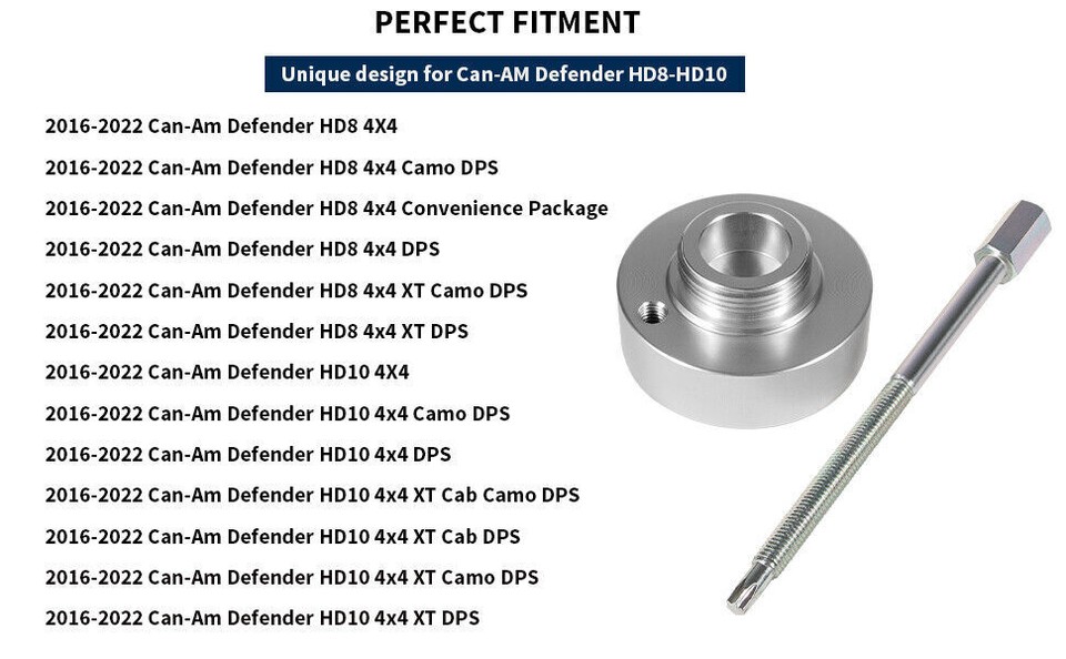 For Can Am Defender HD8 HD10 Belt Removal Clutch Tool 708200686 ...