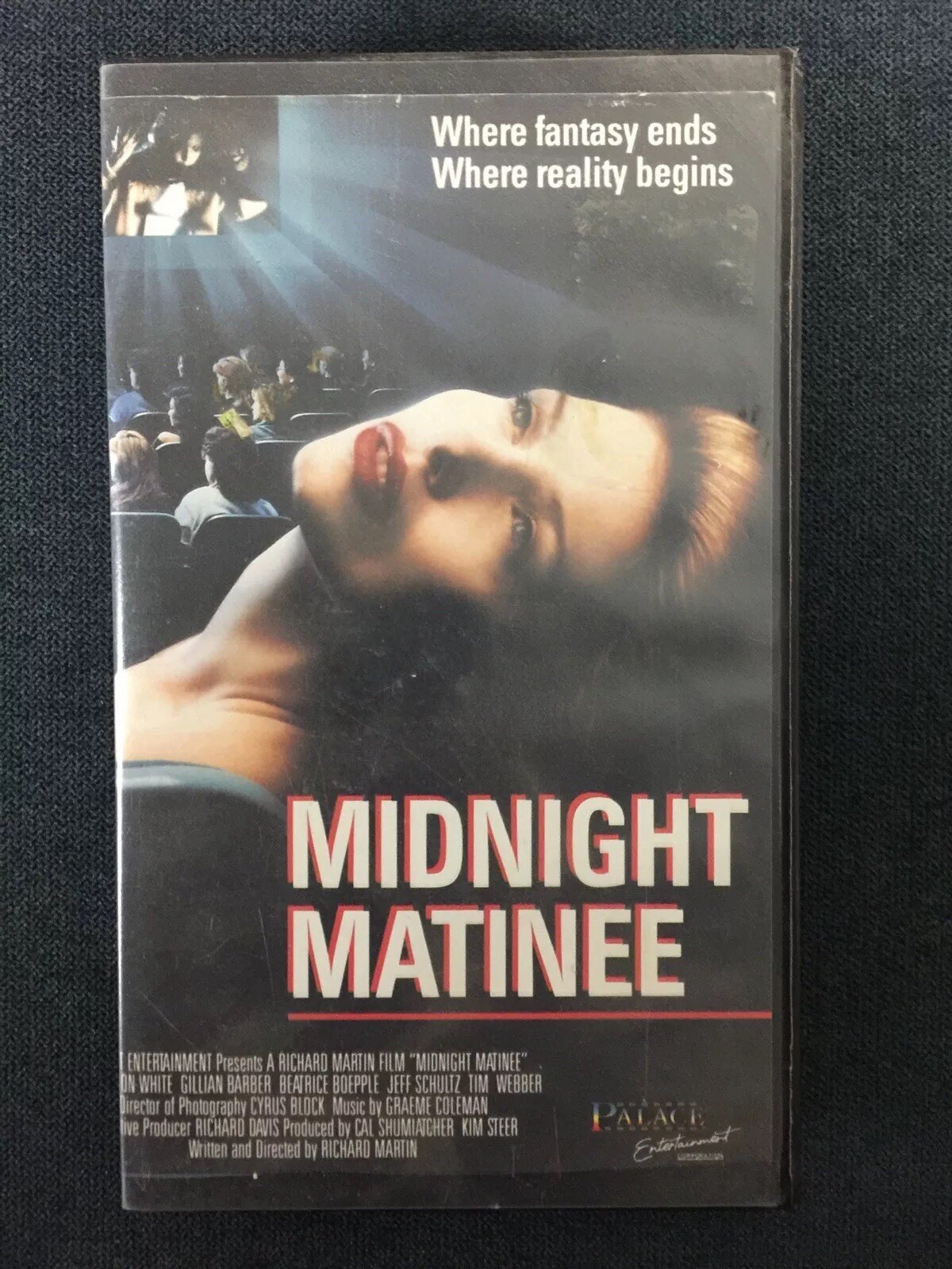 1989 Midnight Matinee Ron White VHS Horror Thriller Rare Ex Rental ...