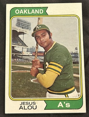 1974 Topps - Jesus Alou #654 No Position on Front Variation! | eBay