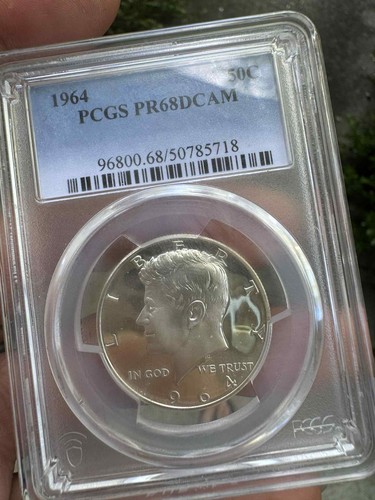 1964 Kennedy Half PCGS PR68 DCAM PF68 Ultra Cameo | eBay