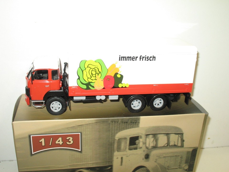 1:43 Altaya, Saurer D330 Immer Frish Market Gardener, Truck Vintage | eBay