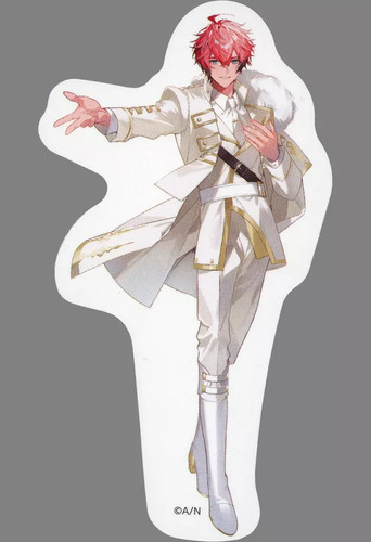 Sticker Akagi Wen Die-Cut Virtual Youtuber Nijisanji 6Th Anniversary ...