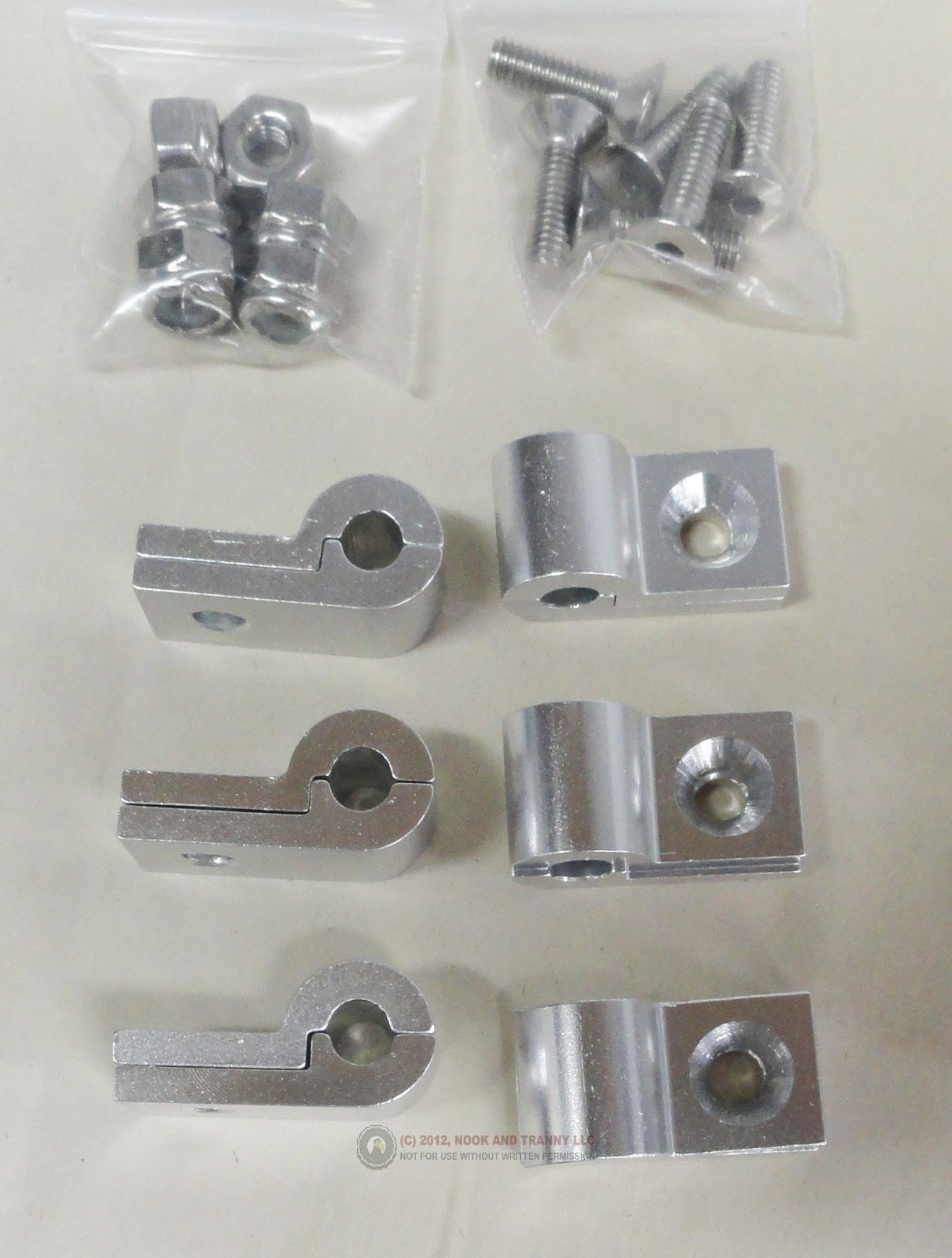 Hard Brake Fuel Line Mount Brackets Clamps 3/16" 6-Pack ALUMINUM | eBay