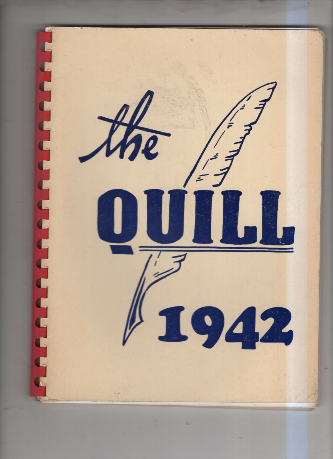 The Quill 1942 Fairfield Iowa High School Yearbook | eBay
