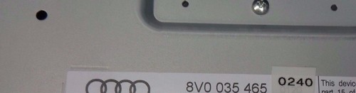 Audi A3 S3 8V Bang & Olufsen B & O Verstärker amplifier 8V0035465 / 8V0 ...