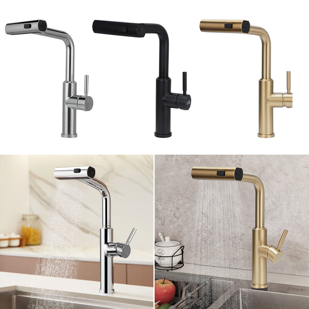 Stainless Industrial Kitchen Faucets Sprayer Sleek Wholesale Kitchen
