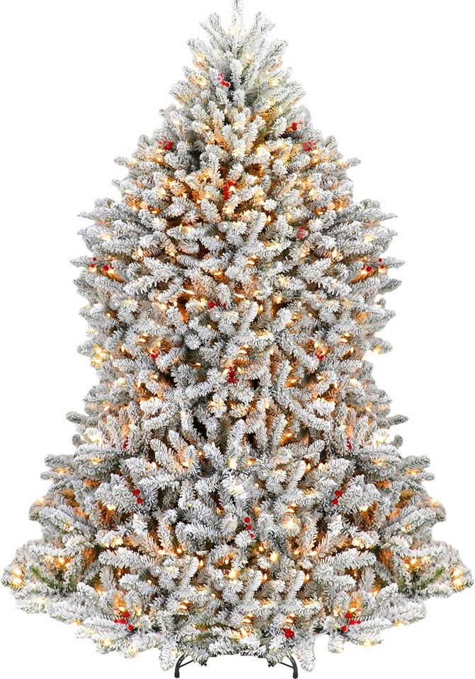 Premium Pre-Lit Christmas Holiday Trees –Sizes from 6ft to 12ft - NEW ...