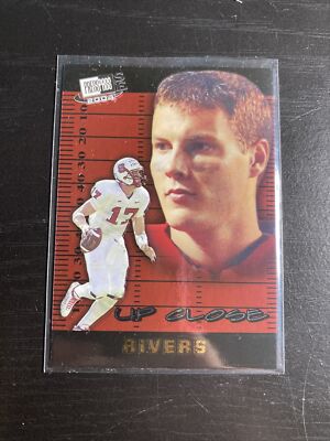 Philip Rivers Press Pass ROOKIE CARD 2004 Up Close T1-32 | eBay