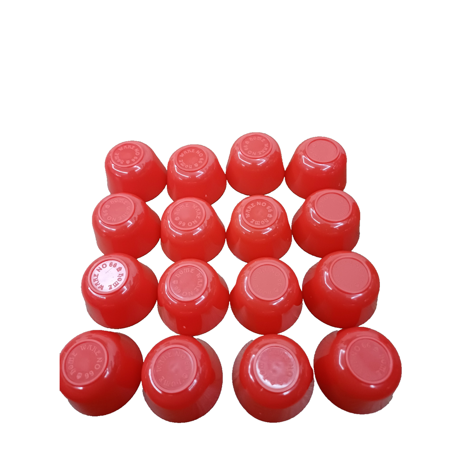 16 Plastic Pieces Puto Mold Talam Pichi Kutsinta Lompang Red Color 4 ...