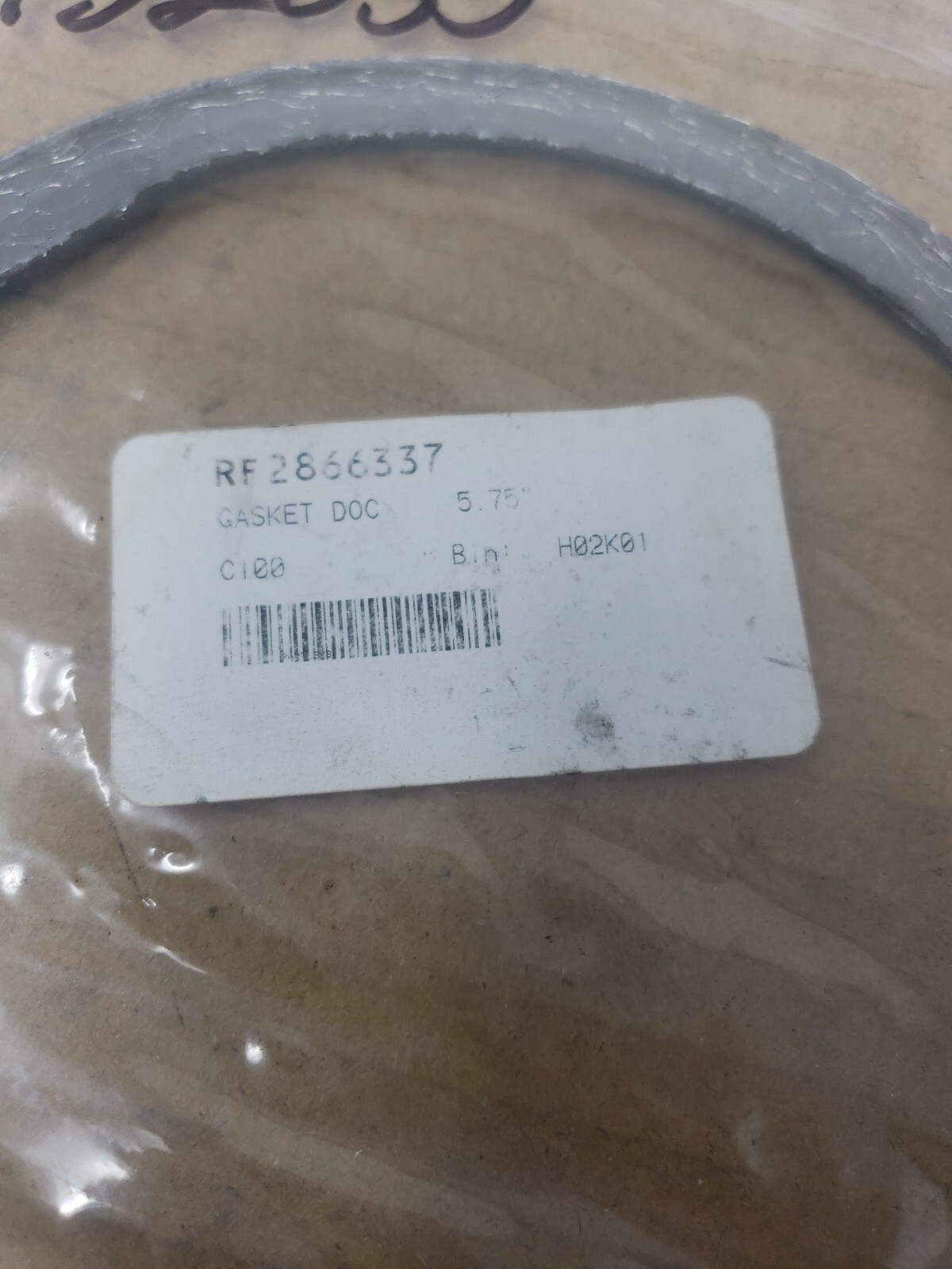 Pai 132033 RF 2866337 Gasket Doc 5.75" SEE DESCRIPTION | eBay