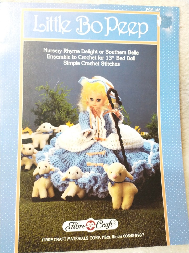 Little Bo Peep Nursery Rhyme Delight Doll Clothes | Fibre Craft A76 | eBay