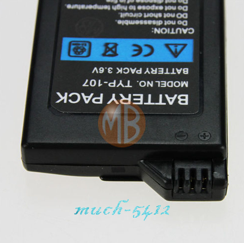 For Slim PSP 2000 3000 2001 3001 Rechargeable Replacement Battery Pack ...