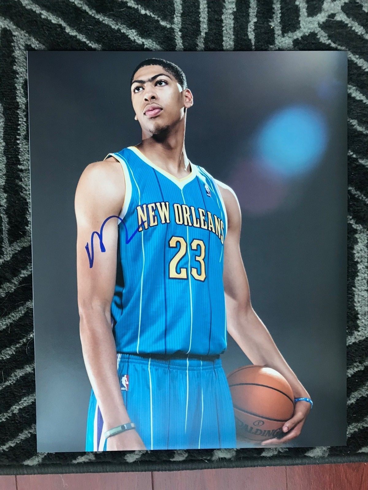 New Orleans Pelicans Anthony Davis Signed Autographed 11x14 Photo COA ...