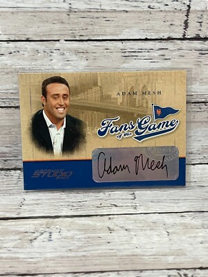 2004 Studio Fans of the Game Autographs #220 Adam Mesh SP/300 | eBay