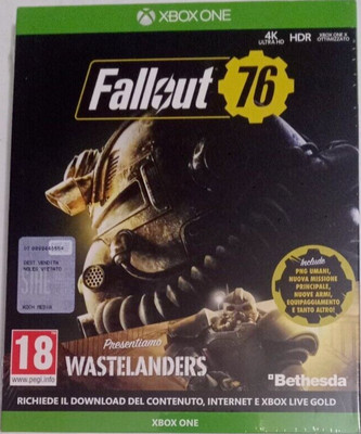 Gioco per Microsoft XBOX ONE FALLOUT 76 WASTELANDERS Nuovo [LEGGERE ...
