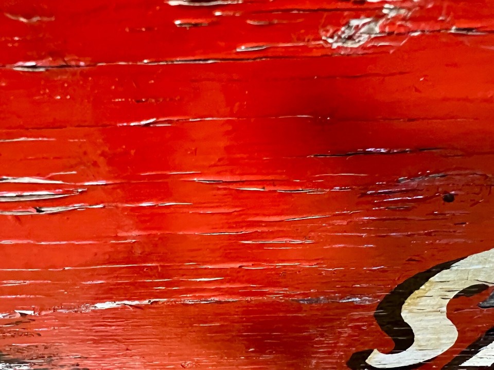 Santa Fe Speedway Circa 1950's Vintage Wooden Sign, Original and ...