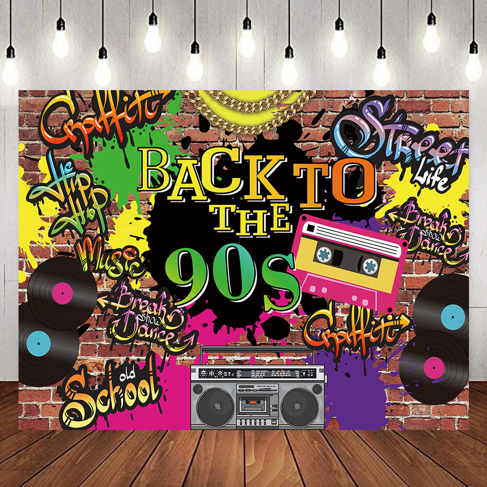 90s Background Design