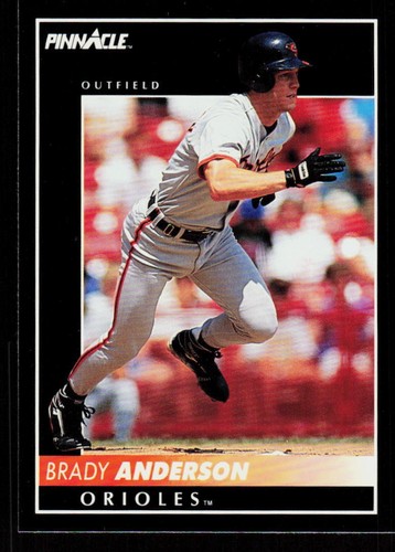 1992 Pinnacle Brady Anderson #452 Baseball Baltimore Orioles | eBay