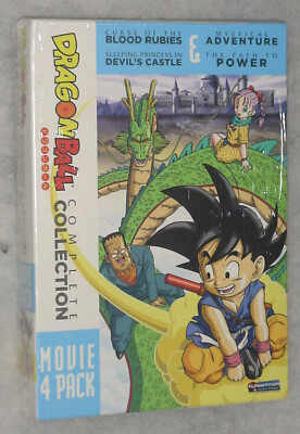 Dragon Ball Movie 4 Pack Complete Collection DVD Box Set SEALED | eBay