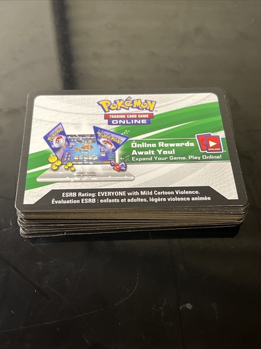 41 Pokemon TCG Online Code Cards-Unused-Cards Shipped Physically | eBay