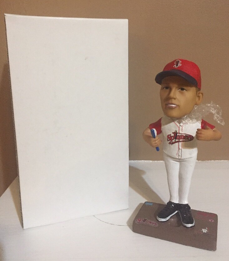 TOOTH BRUSH HOLDER Lowell Spinners SGA Bobblehead 6/22/14, 1 of 1,000 ...