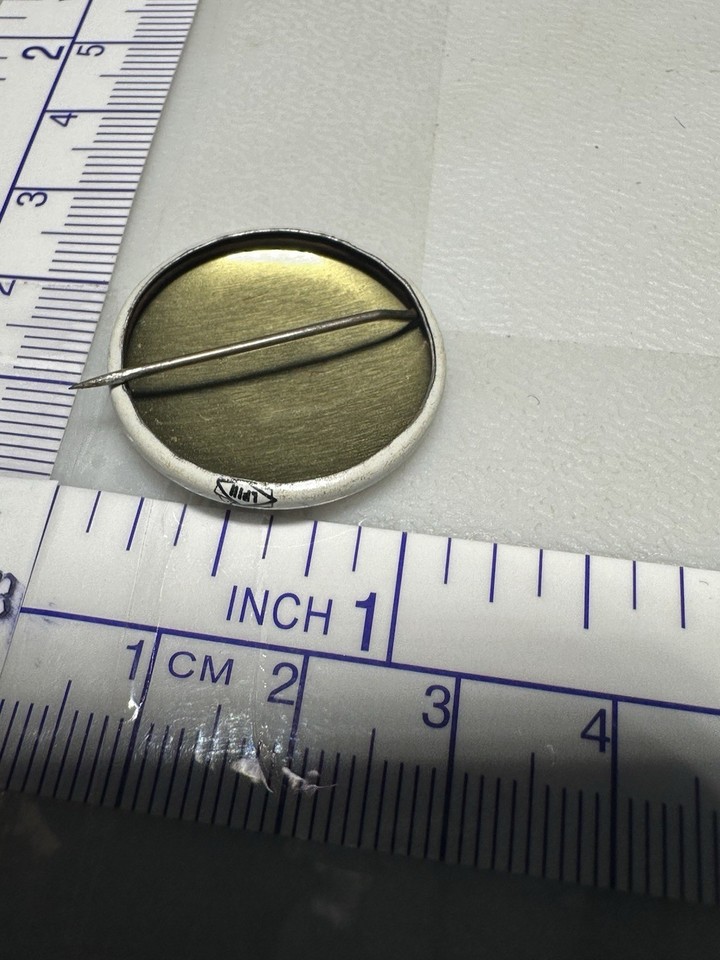 1965 Vietnam War Protest Washington DC Hippie Counter Culture Pin ...