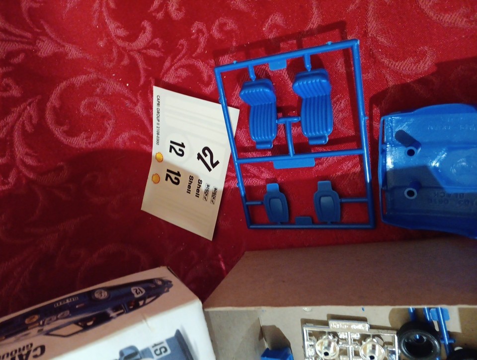 M3C Complete Monogram 1/24 Ford Capri Group II 2 Race Car Opened Box ...