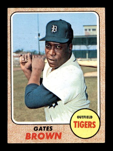 1968 Topps #583 Gates Brown VGEX X3355374 | eBay