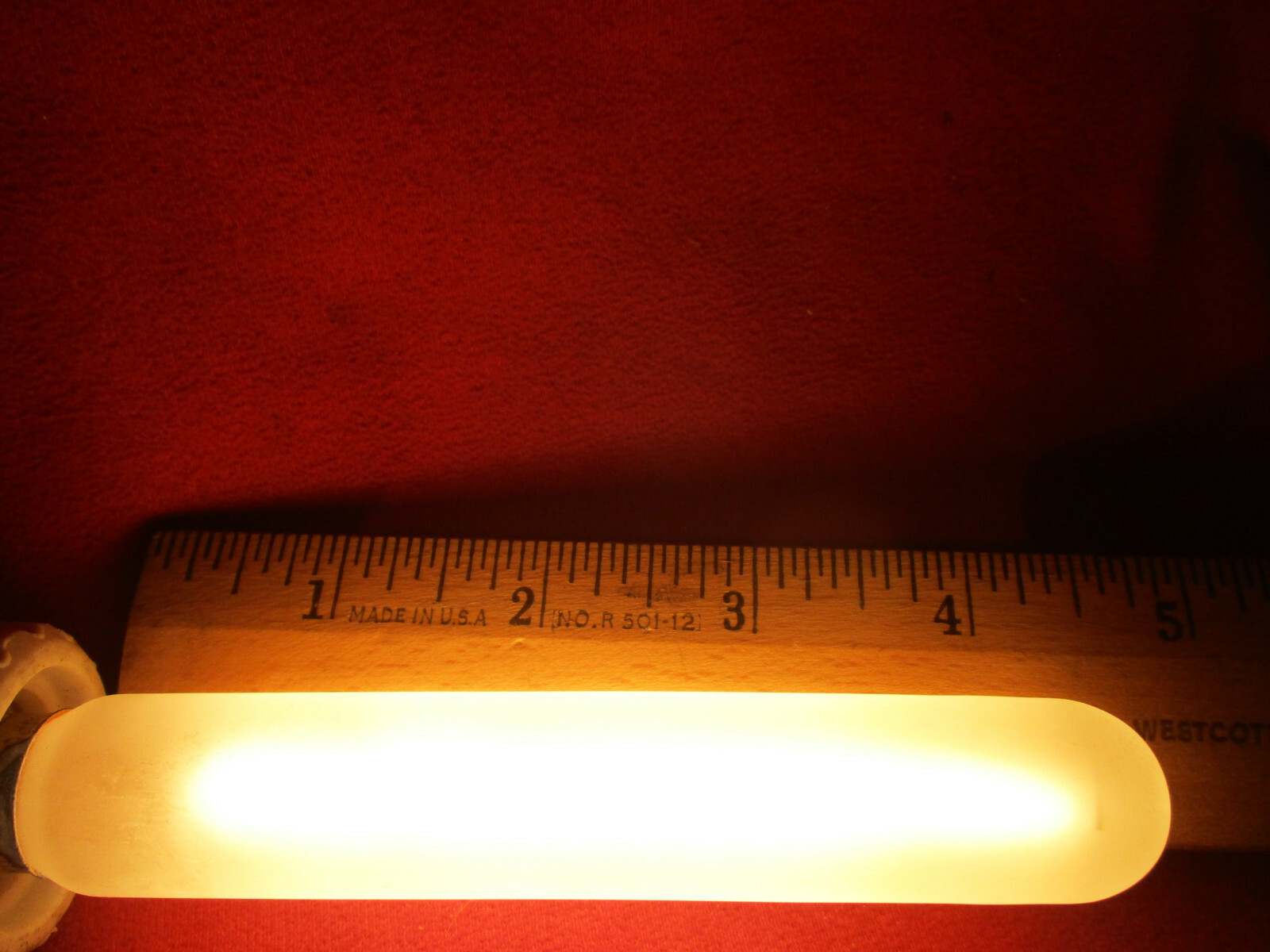 Generic Intermediate Base Frosted tubular bulbs 15 watt NOS T6.5 Exit ...