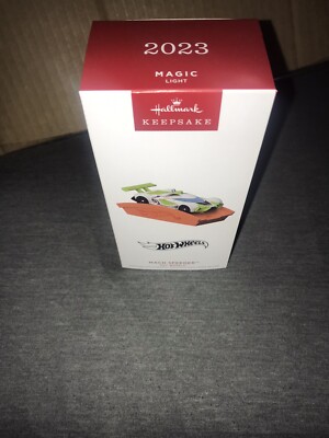 New Hallmark Keepsake 2023 Hot Wheels Mach Speeder Ornament NIB | eBay