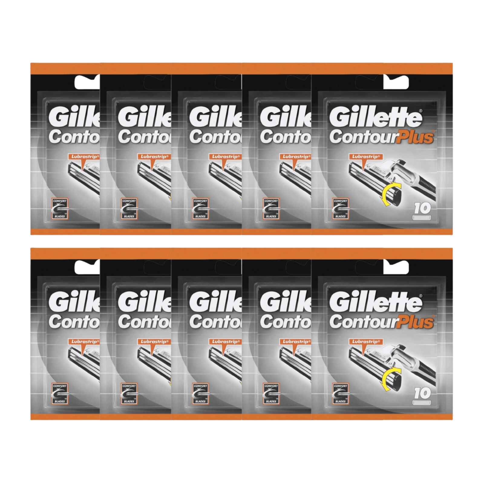 Gillette Contour Plus Rasierklingen - 10 bis 100 Stk. Ersatzklingen in ...