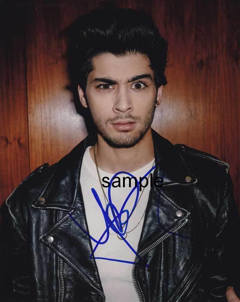 ZAYN MALIK REPRINT 8X10 AUTOGRAPHED SIGNED PHOTO PICTURE ONE DIRECTION ...