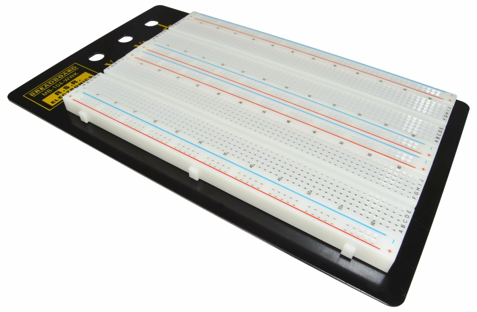 Solderless Breadboard, 1,660 Contact Points, 3 Binding Posts + 140 ...