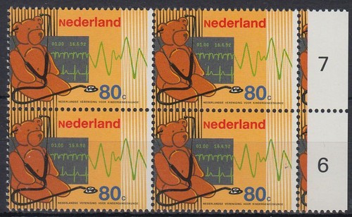 Netherlands 1992 ** Mi.1444 Bl/4 Pediatrics [st2310] | eBay
