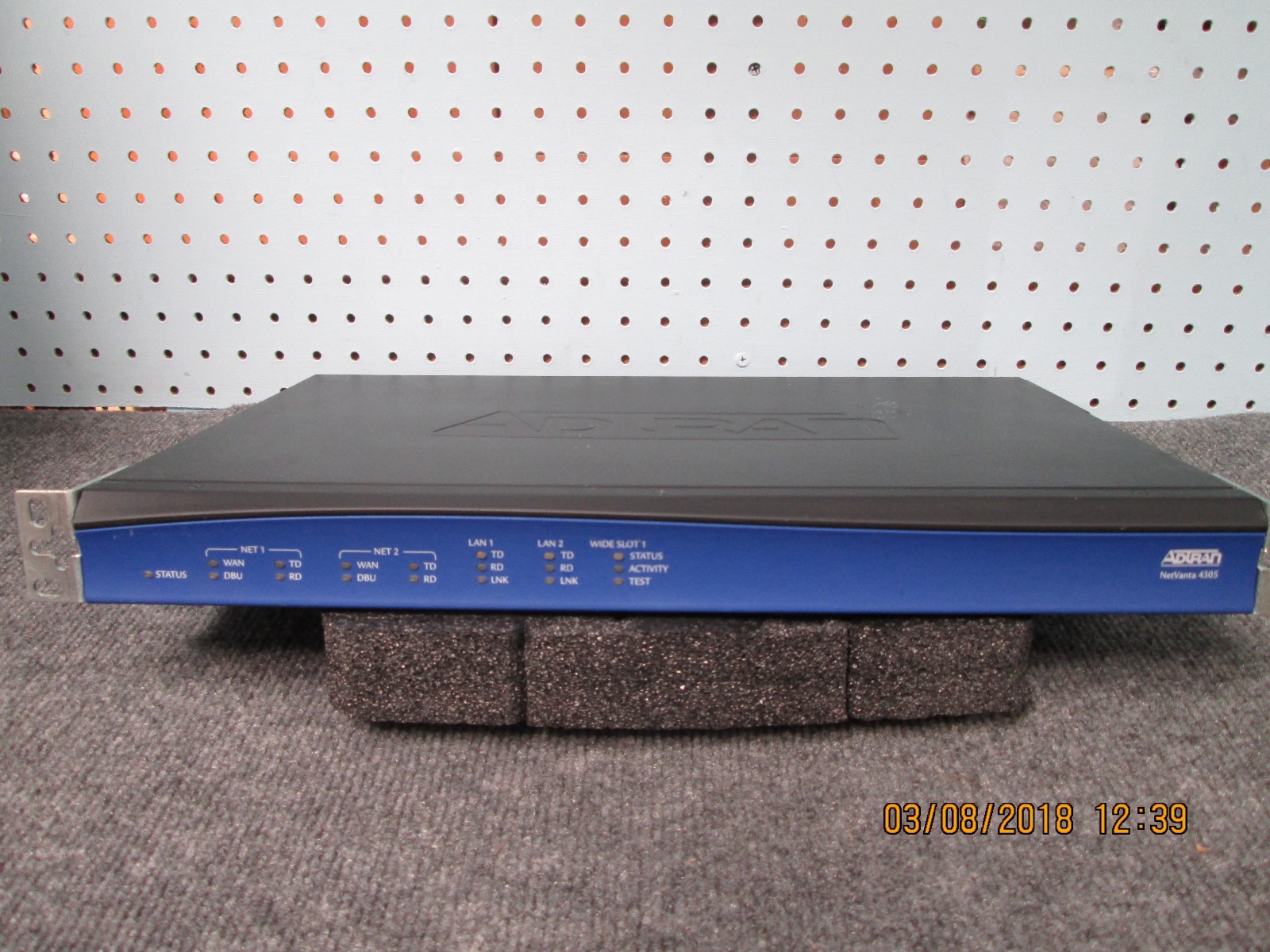 Adtran NetVanta 4305 Router 1202890E1 w/Octel T1/E1 Module 1202843E1 | eBay
