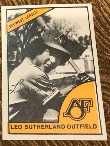 1977 TCMA Appleton Foxes Minor League KEITH ROKOSZ | eBay