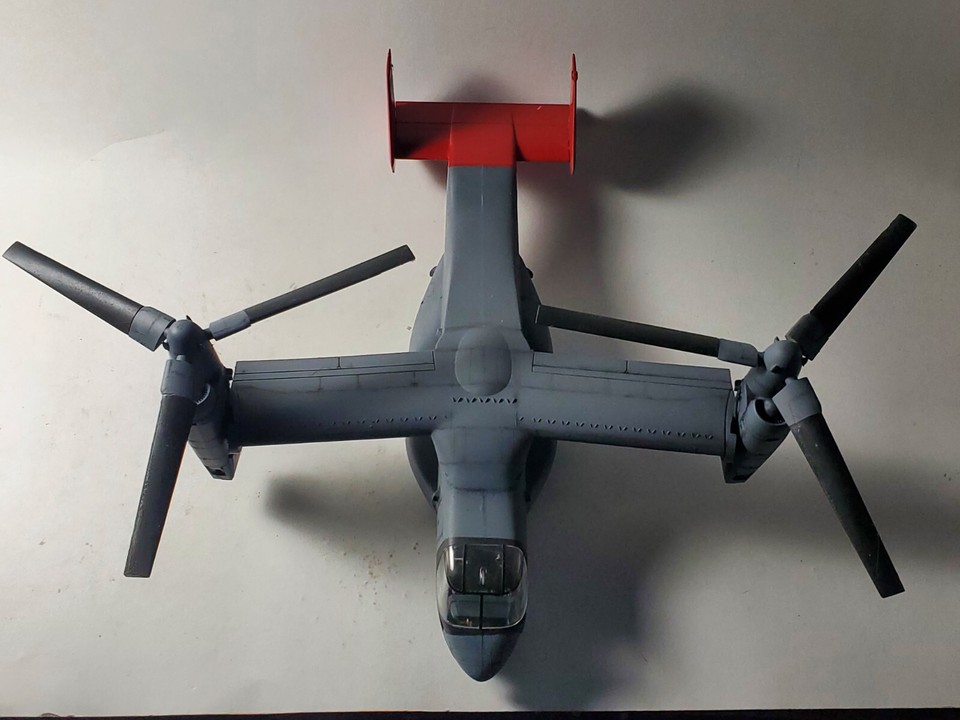 Revell Bell-Boeing Osprey MV-22 V-22 Helicopter 1:72 Built Plastic ...