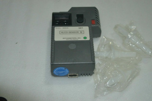 Intoximeters Alco-sensor IV Breathalyzer Breath Alcohol Tester for sale ...