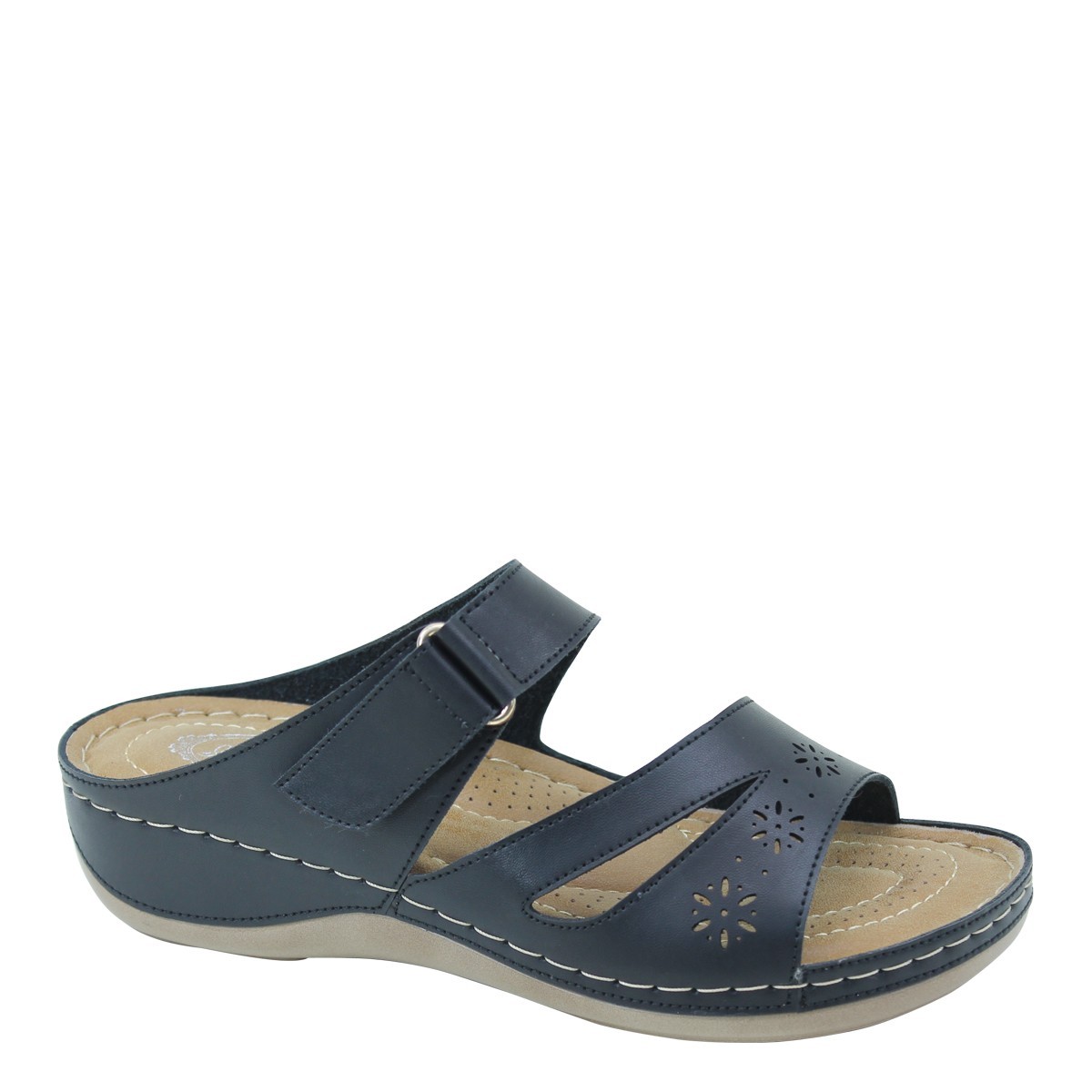 Italina By Summer Rio Shoe Co. Comfort Sandal Padded Footbed 2 Colors ...