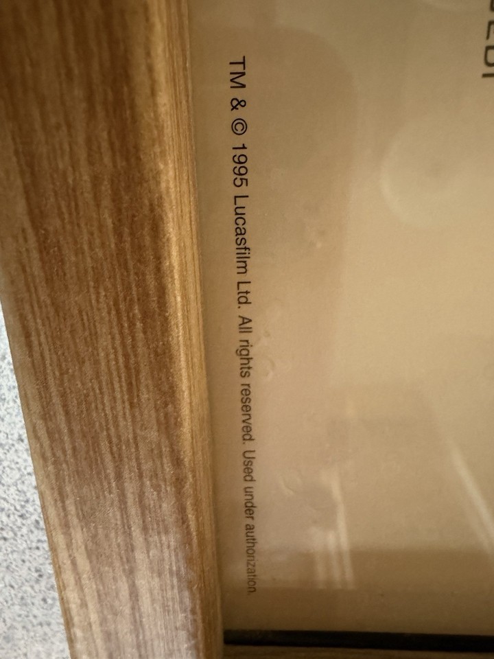 Star Wars 1995 Vintage Trilogy Collection Lithograph Poster 12x11 ...