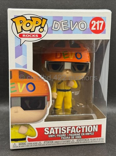 Funko POP! Devo: Satisfaction - 217 Rocks punk vinyl figure | eBay